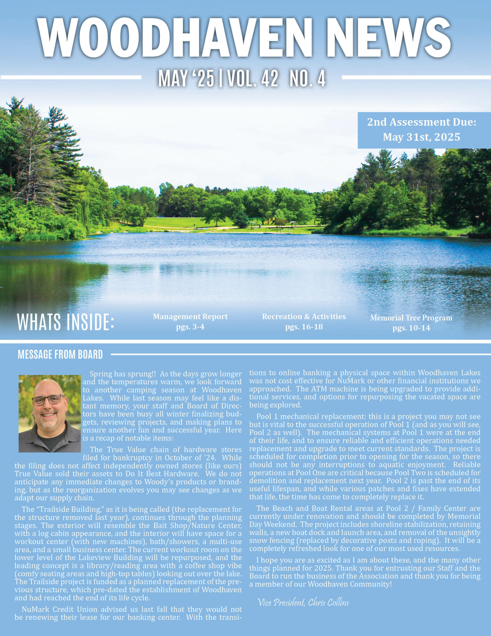 News from Woodhaven | Woodhaven Lakes | Sublette, Illinois