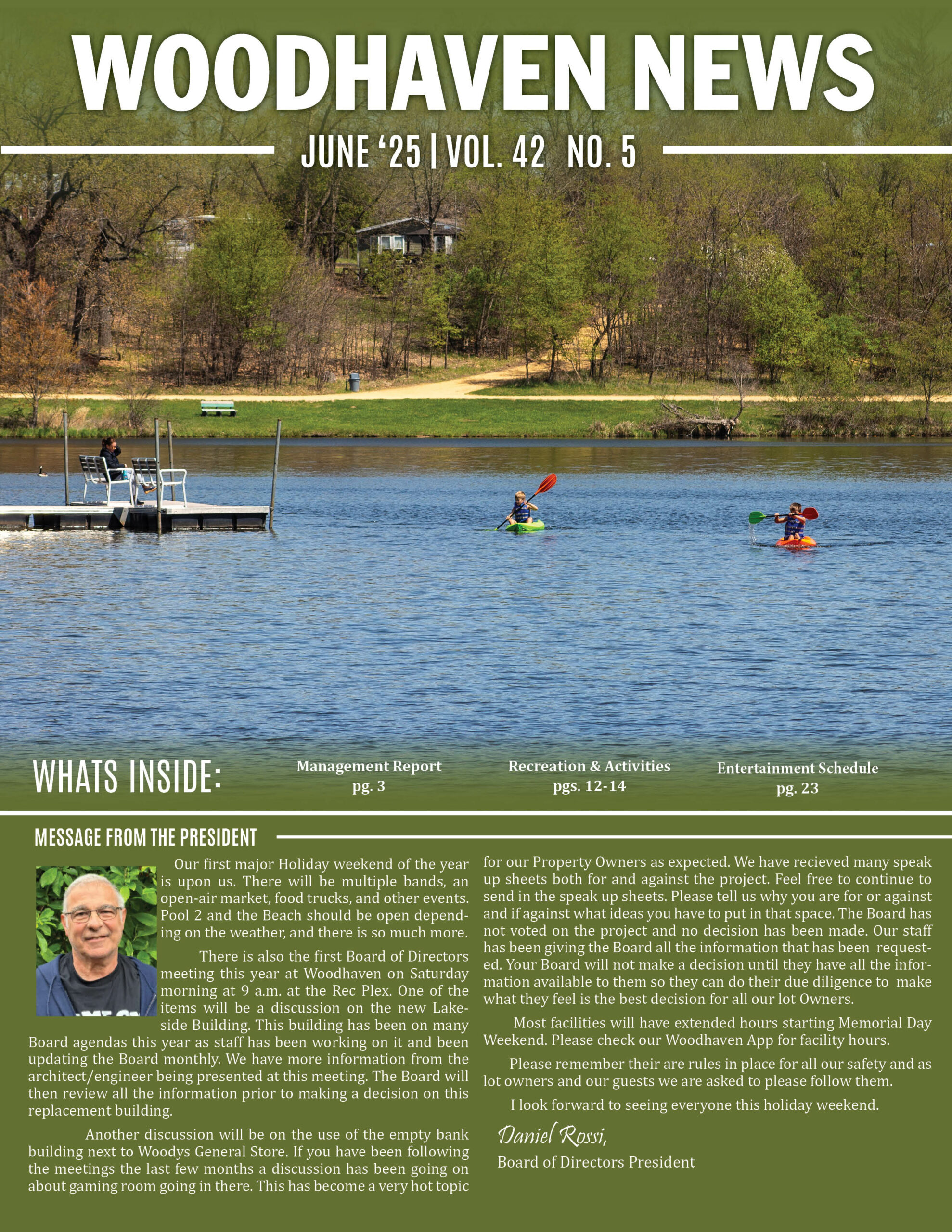 News from Woodhaven | Woodhaven Lakes | Sublette, Illinois